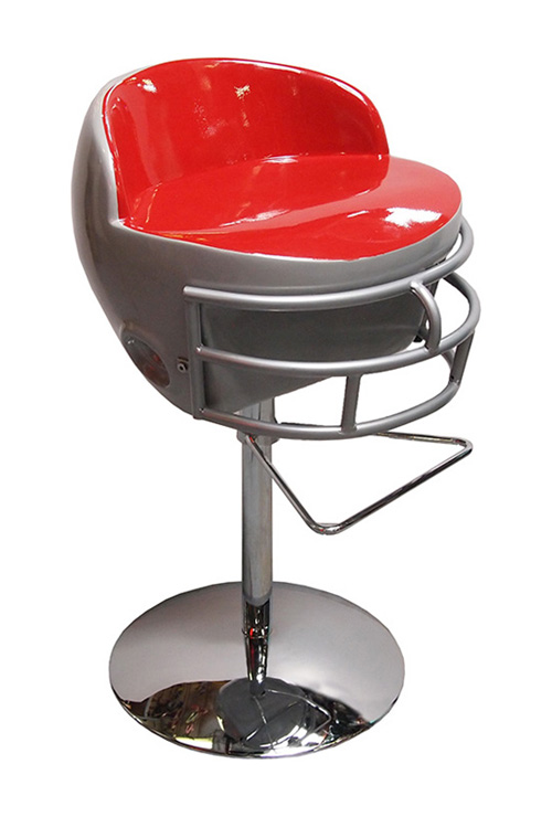 Football Helmet Bar Stool in Stools