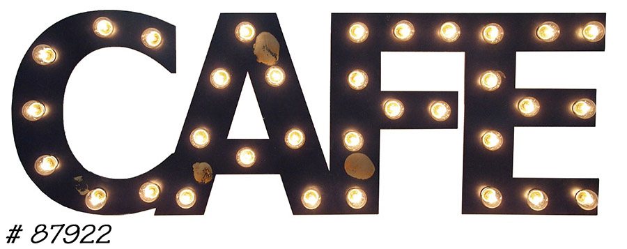 Electric Sign in Lighted Signs