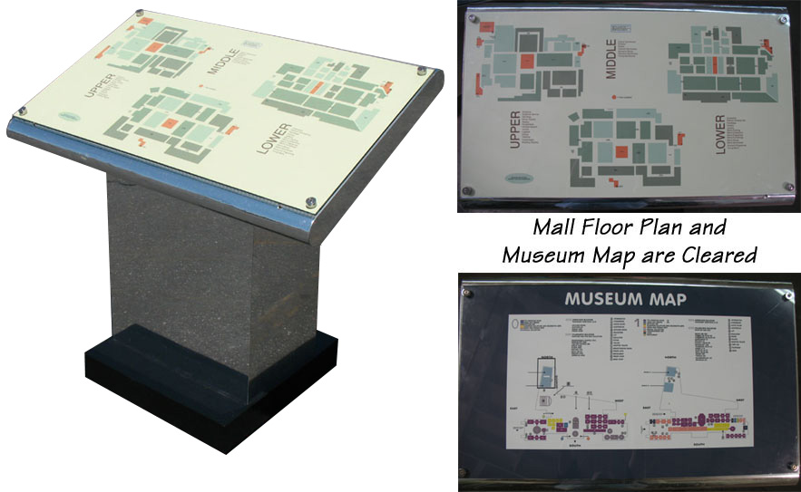 Mall Directory Stand