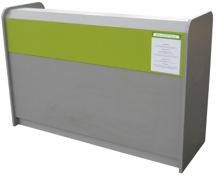 Airport Ticket Counter in Airport