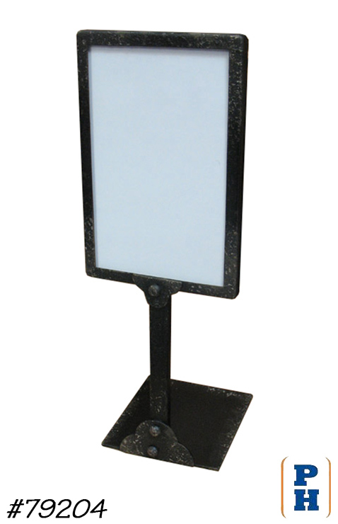 Sign Holder in Diner & Restaurant