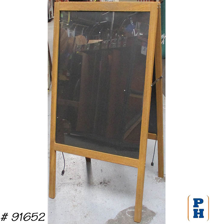 A- Frame Lighted Grease Pen Board in A-Frames & Chalkboards