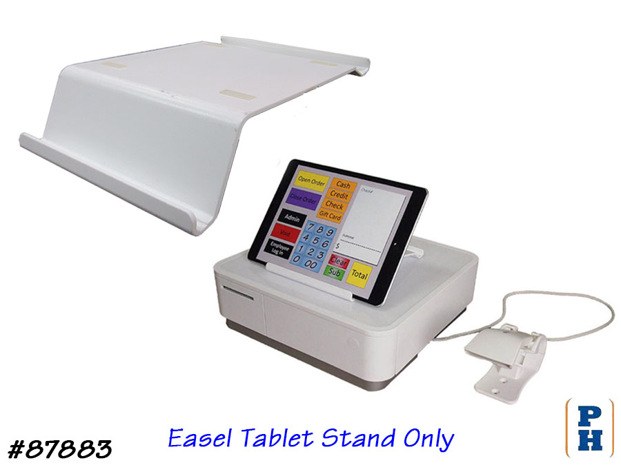 Tablet Cash Register, Easel Tablet Stand in Fixtures