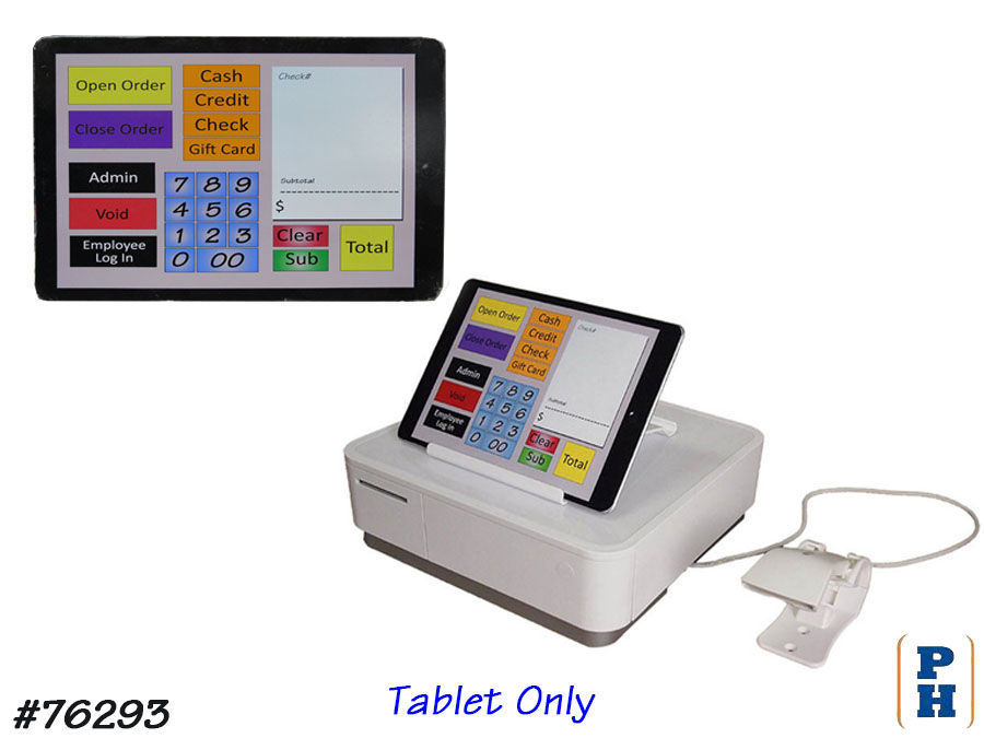 Tablet Cash Register, Tablet in Fixtures