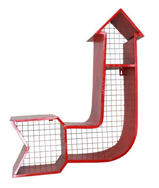 Wall Cubby Display in Fixtures