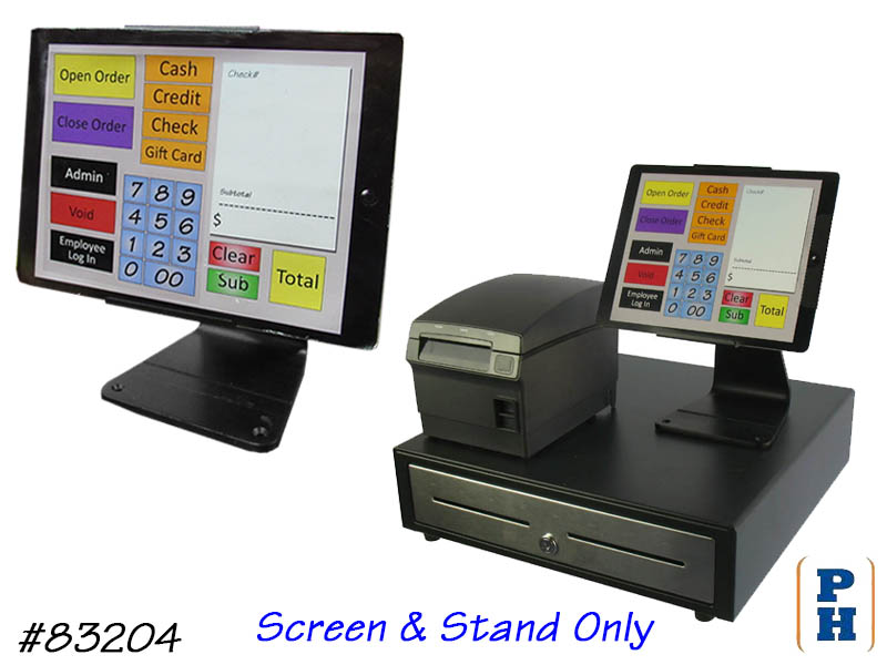 Tablet Cash Register, Screen and Stand Only in Fixtures