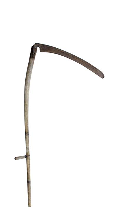 Scythe in Hardware Store