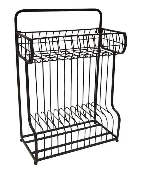 Wire Rack in Fixtures