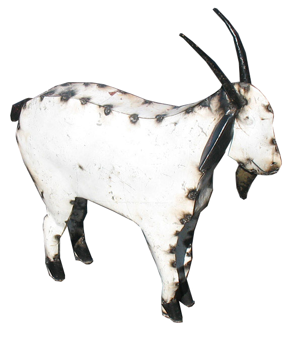 Metal Goat in Decorative Items