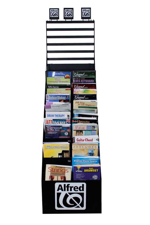 Music Book Rack in Music & Video Store