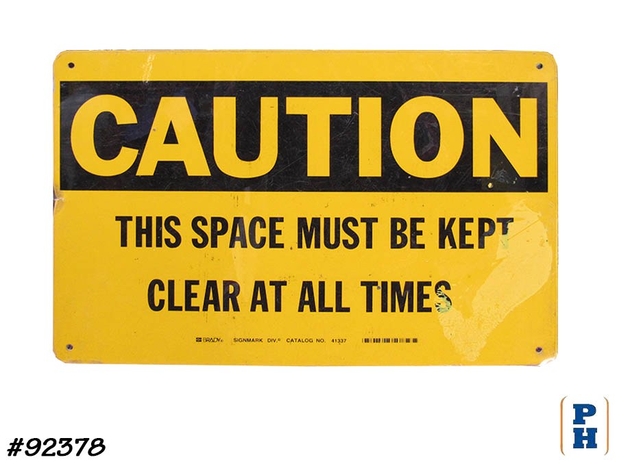 Sign in Cleared Assorted Signs