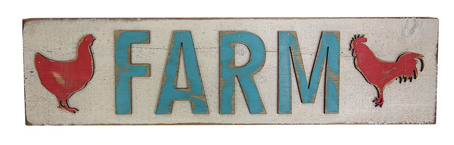 Wood Sign in Country Store & Cafe