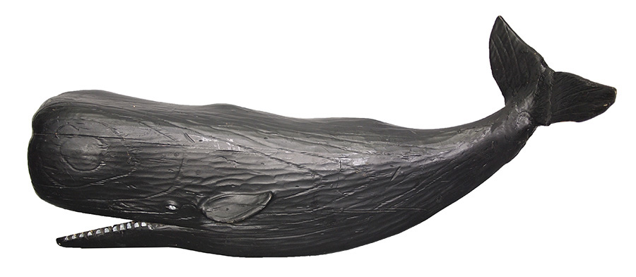 Whale Figure in Cleared 3D Wood Signs