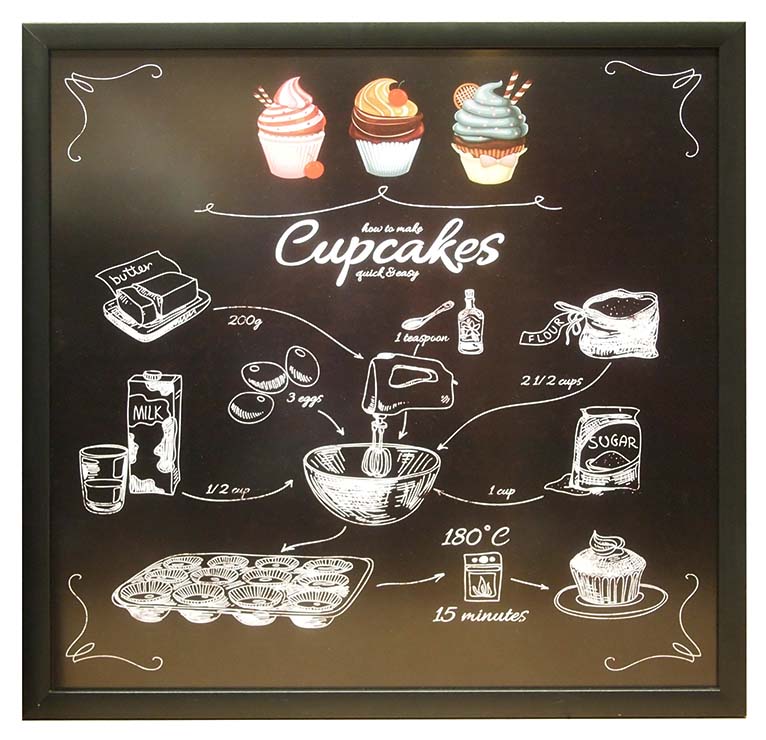 Cupcakes Sign in Cleared Assorted Signs