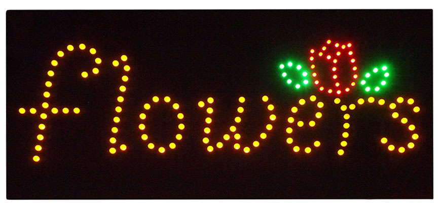 Electric Sign in Lighted Signs