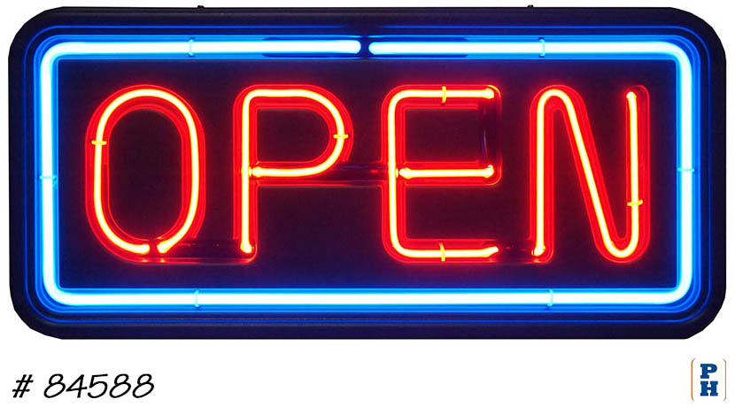 Electric Sign in Lighted Signs