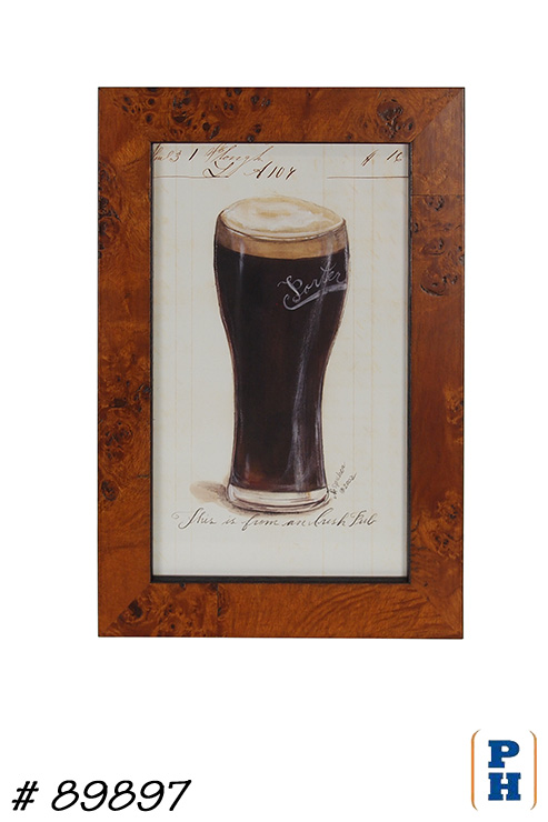 Bar Sign - Framed Print in Cleared Assorted Signs
