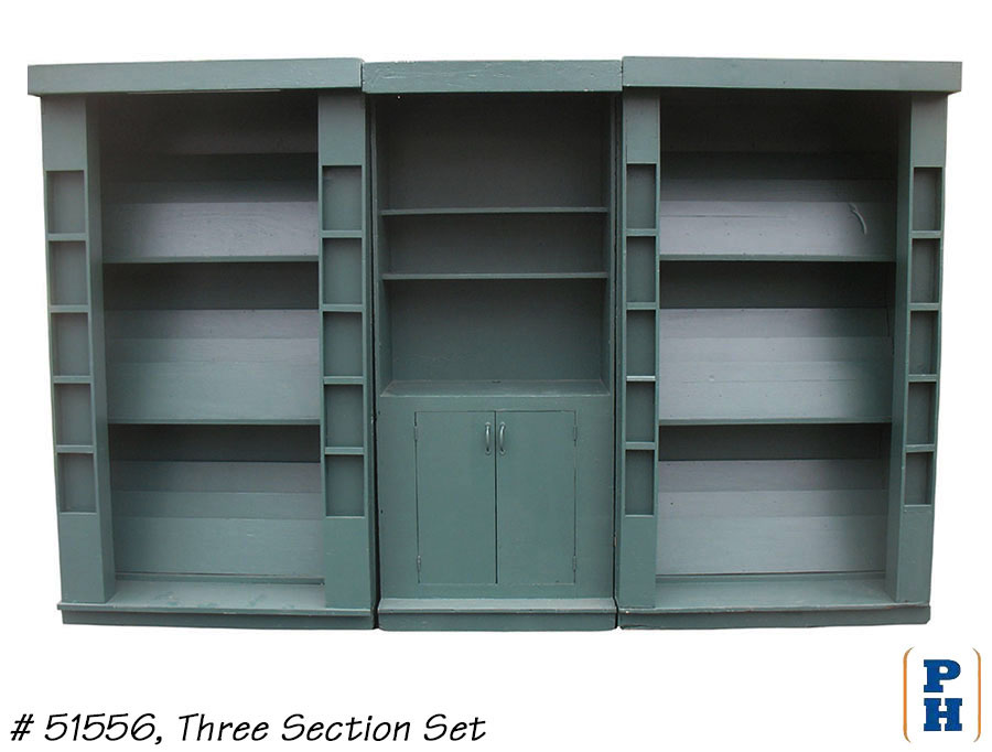 Newsstand Three Section Set in Newspaper Machines & Newsstands