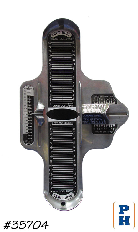 Shoe Sizer in Fixtures