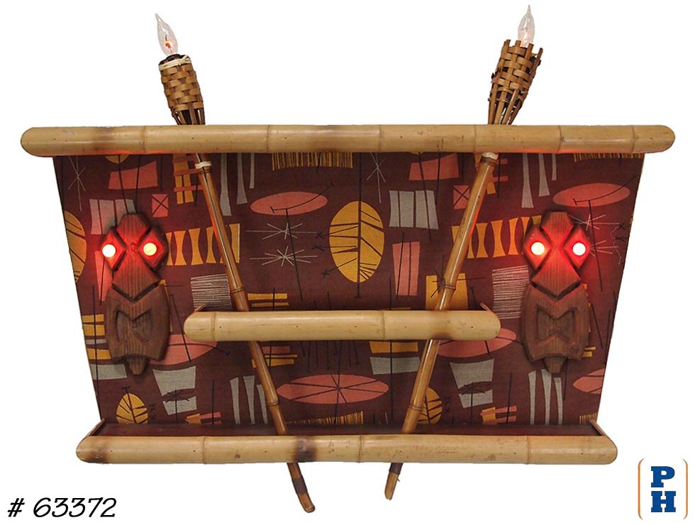 Tiki Wall Shelf in Bars and Furniture