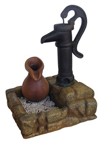 Hand Pump Fountain in Architectural Elements